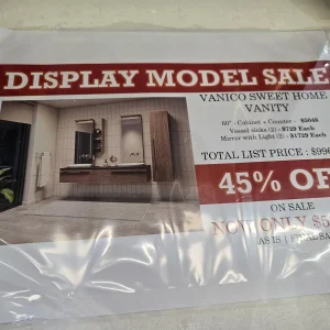 Vanico Maronyx Vanities Price List - Bath Emporium Toronto