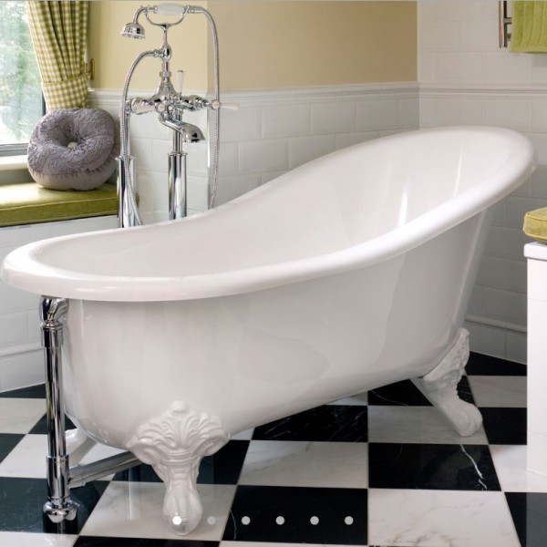 Slik Cast Iron Copper Freestanding Bathtub - Bathtub for the residents ...