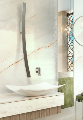 Graff G-6000-LM36W-PC Luna Wall-Mounted Vessel Filler - Bath Emporium