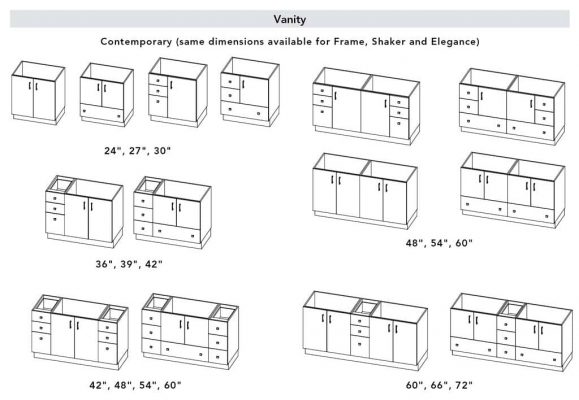 Vanico Maronyx Essentia Contemporary Vanity - Bath Emporium