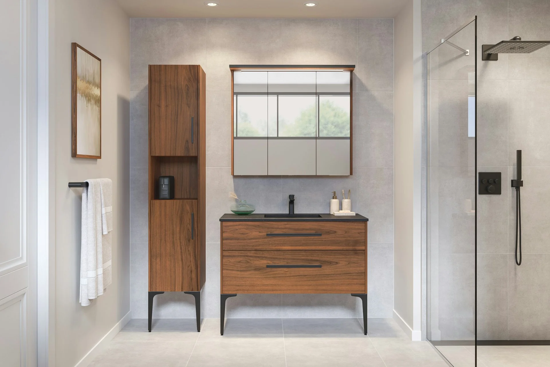 Vanico Maronyx Quadra Plus Vanity Modern Simplicity For Bathroom