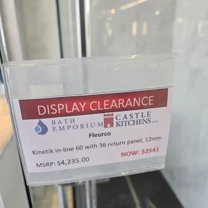 Fleurco Kinetik Shower Door Sale 40% OFF - Bath Emporium