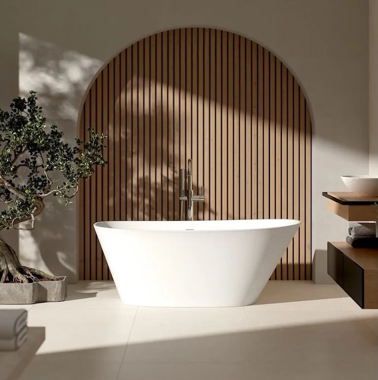 Bainultra Zenora 6030 Freestanding Soaker Tub - Bath Emporium