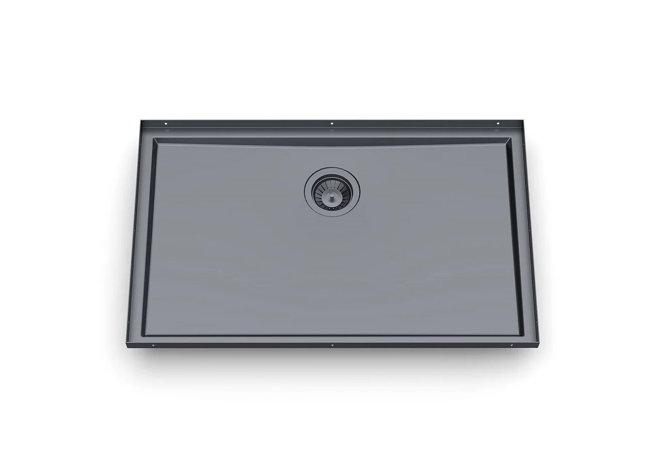 Foster 5532906 Phantom Base Gun Metal Kitchen Sink - Bath Emporium